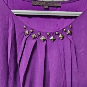 Hale Bob | Dresses | Hale Bob Studded Silk Cocktail Dress | Poshmark